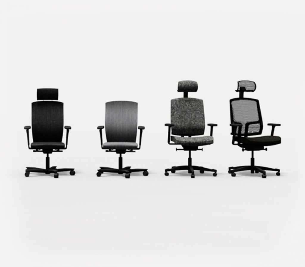 Office chair with individual adjustments – EFG One