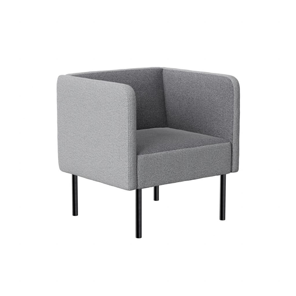 MINGLE – Modular sofa with straight and rounded forms – EFG