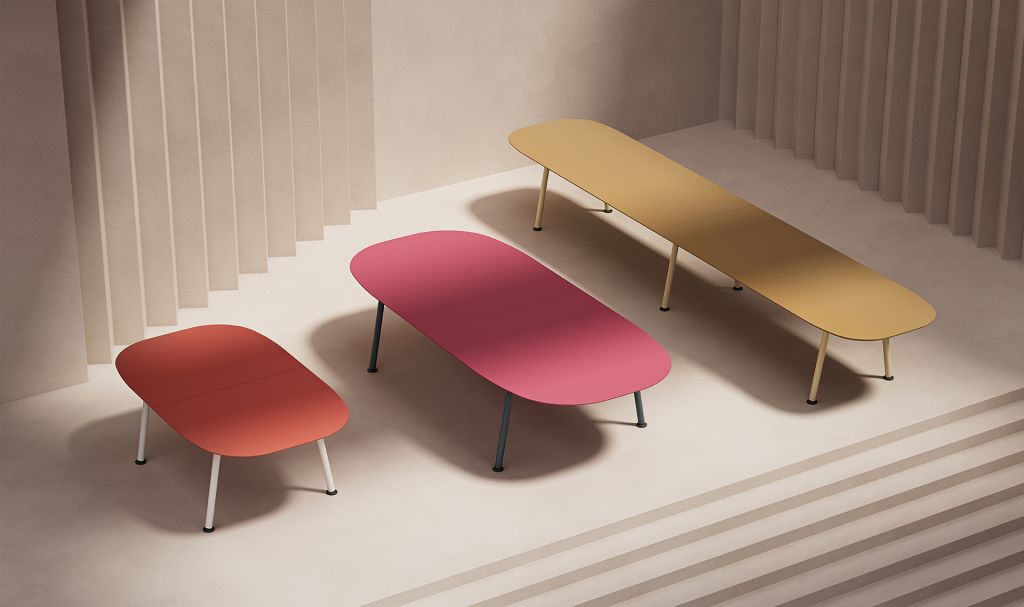 Continue – stylish table with few components – EFG